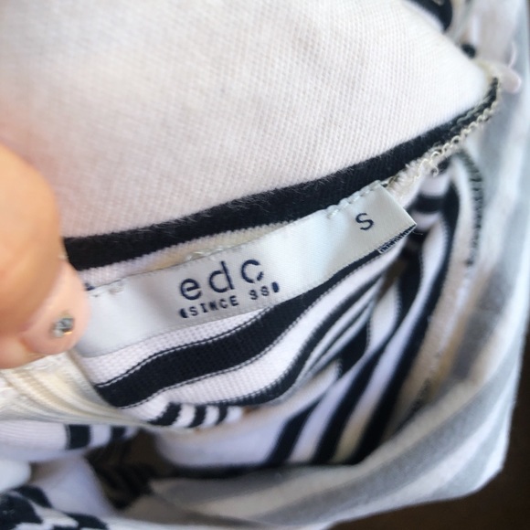 Edc | Dresses | Edc Classic Summer Striped Knit Dress | Poshmark